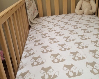 Fox sheet | Etsy