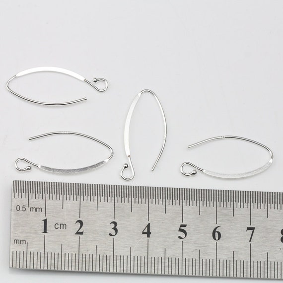 Sterling silver hook for dangling earringssilver 925 with