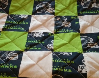 Unique seahawks quilt related items | Etsy