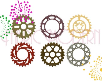 Items similar to Robot Clip Art - Sprockets and Gears - Personal And ...