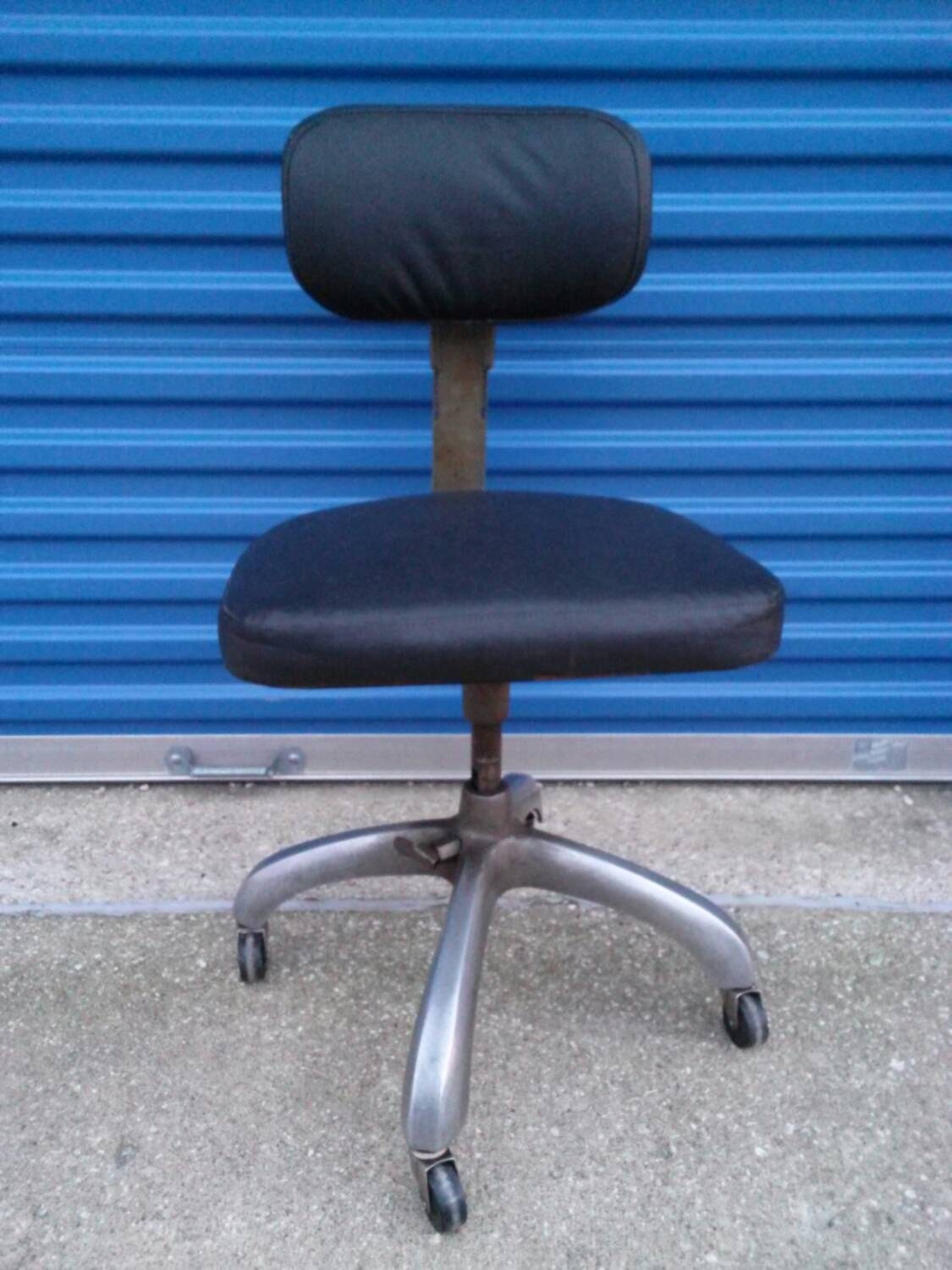 Vintage cramer posture chair mid century industrial office desk seating ...