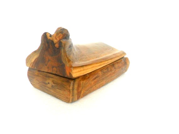 Natural Wood Box Rustic Box Driftwood Reclaimed by WoodCarvingArt