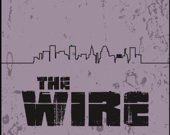 The Wire Poster cult HBO TV show