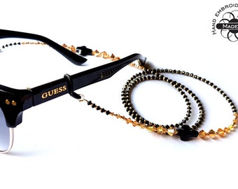 Luxury glasses chain | Etsy