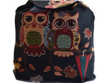 Owl backpack | Etsy