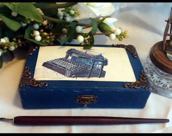Blue box | Etsy