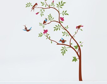 Shadow Tree Vinyl Wall Decal