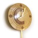 Wooden Chrono Trigger clock with swinging pendulum