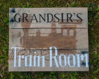 Train station sign | Etsy