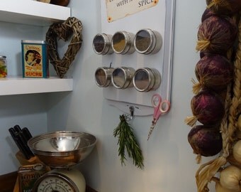 Wall spice rack | Etsy