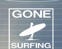 Popular items for surf decal on Etsy