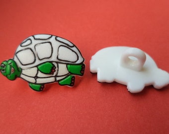 Turtle button | Etsy