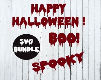 Spooky letters | Etsy