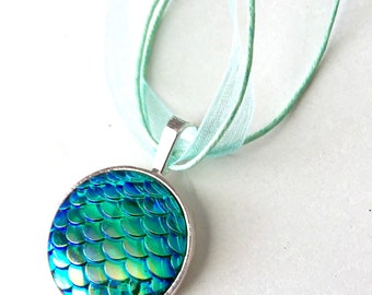 Fish scale jewelry | Etsy