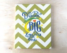 Unique dream big canvas related items | Etsy