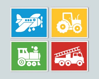 Firetruck nursery | Etsy