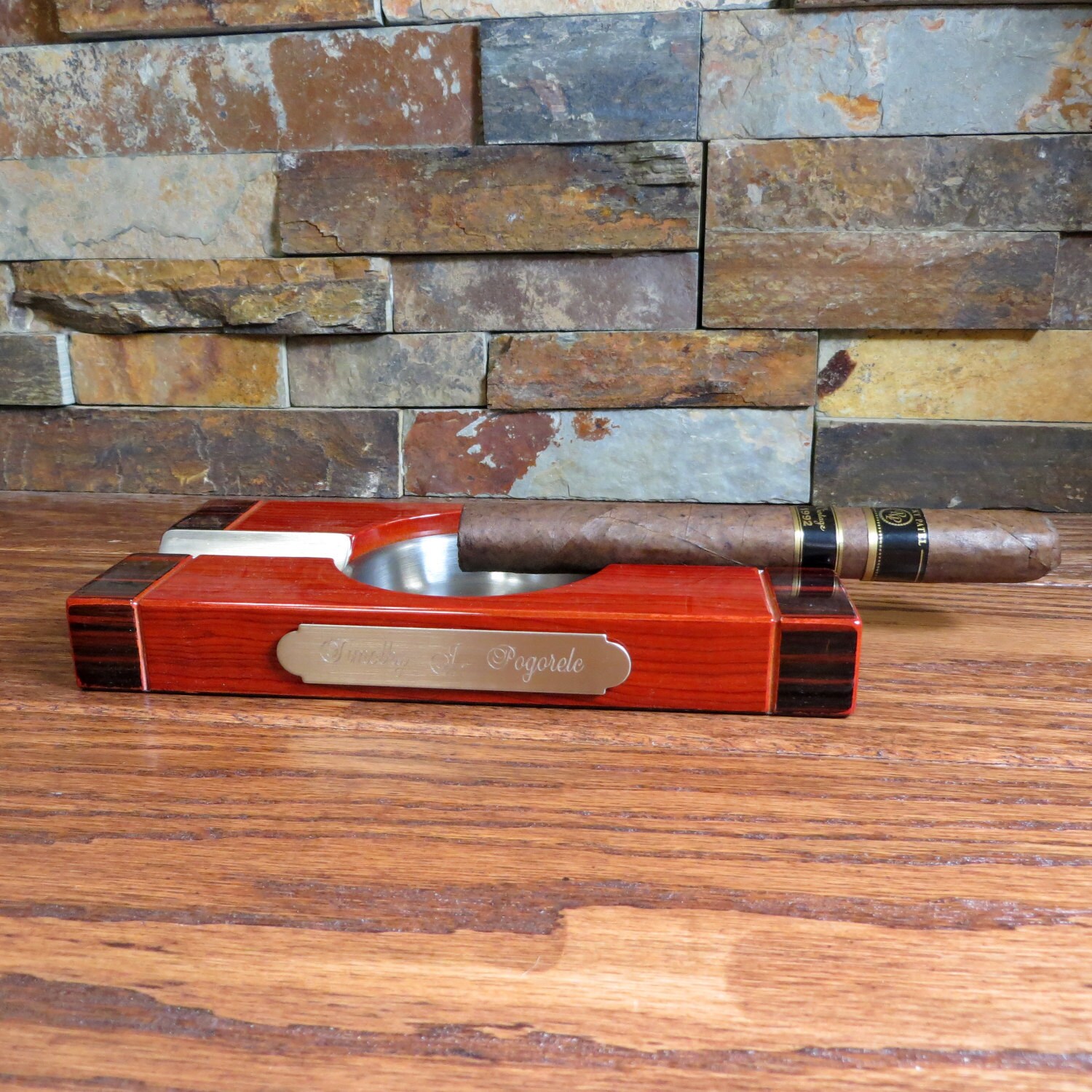 Cigar Ash Tray Gifts for Men Groomsman Best Man