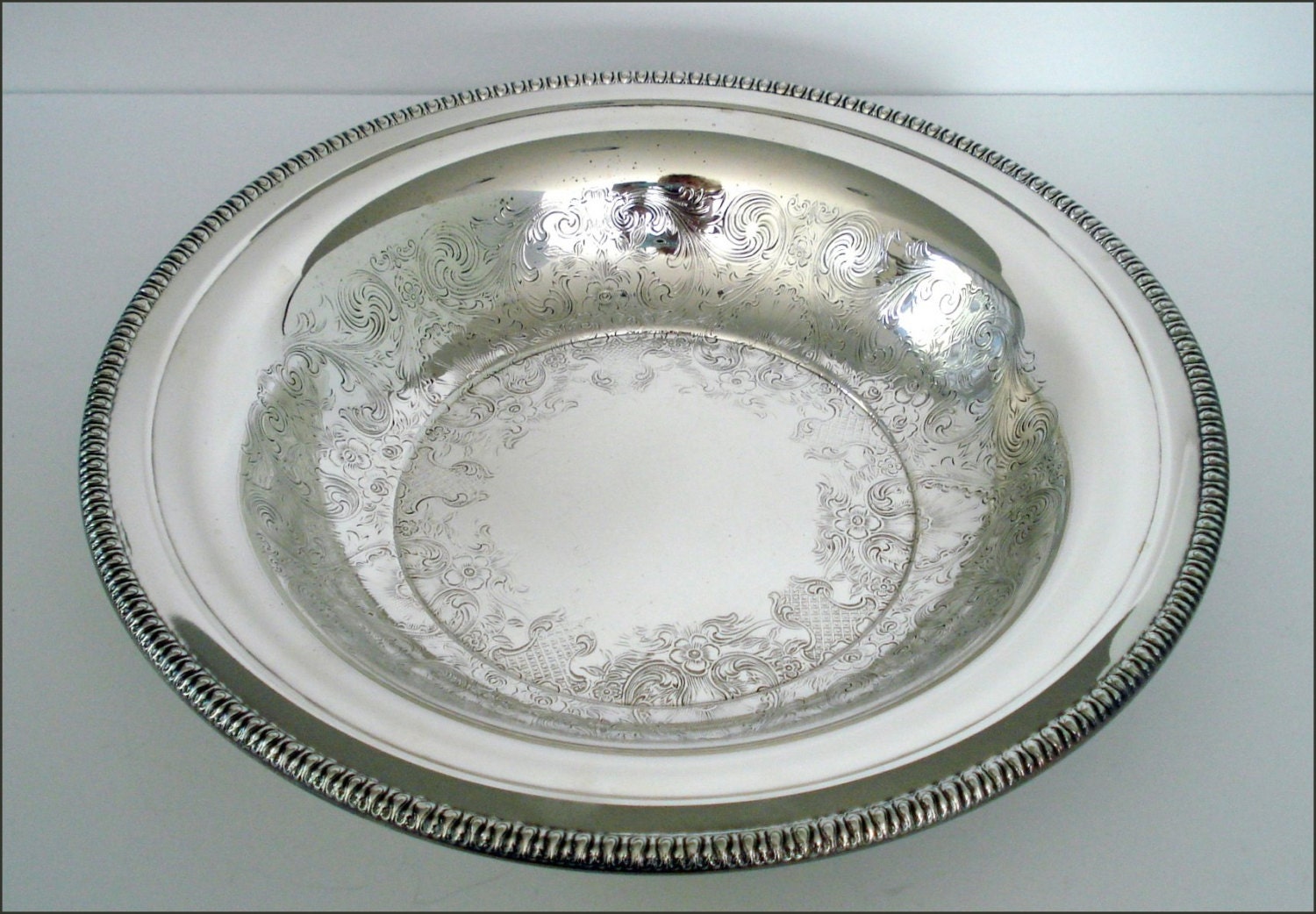 International Silver Co. Large Serving Bowl – Fruit Bowl – Vintage ...