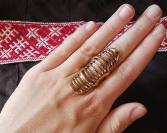 Full finger ring | Etsy