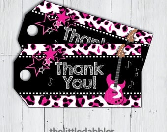 Rock star thank you | Etsy