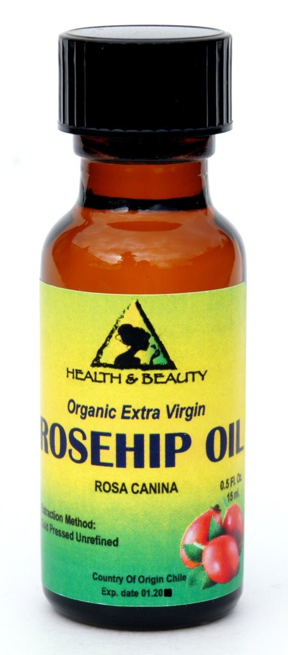 0.5 oz ROSEHIP SEED Oil UNREFINED Organic Extra by HBOilsCenter