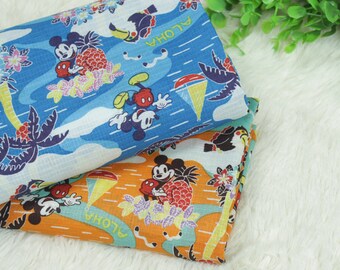 Unique mickey mouse fabric related items | Etsy