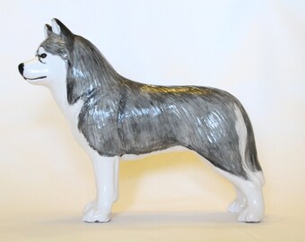 Husky statue | Etsy