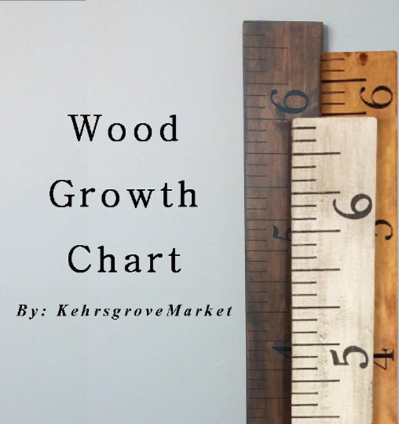 Items similar to Wood Growth Chart on Etsy