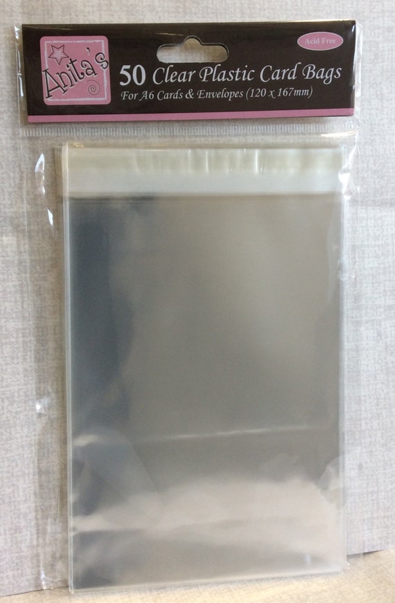 A6 Clear Plastic Envelope Bags | IUCN Water