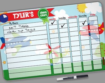 Velcro chore chart | Etsy