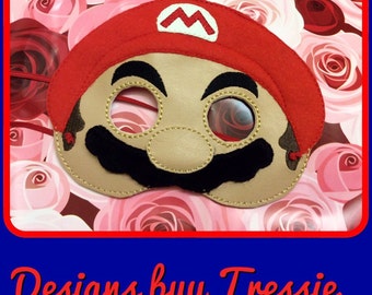 Super mario mask | Etsy