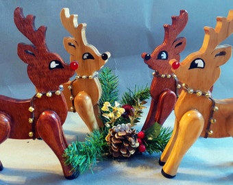 Handmade reindeer | Etsy