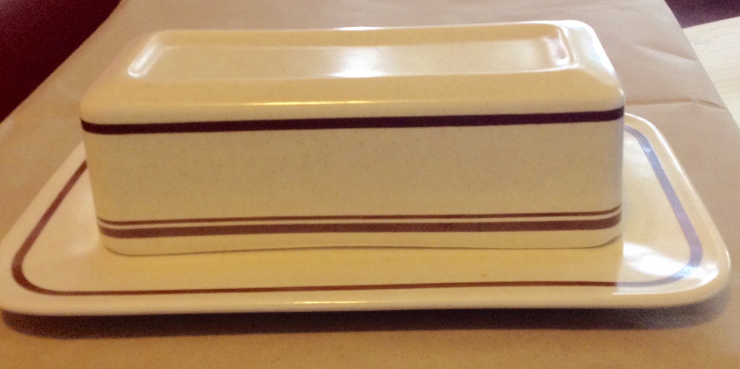 LENOX COTTONWOOD Butter Dish, Hard to Find Vintage. Retired Pattern ...