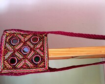 Popular items for mirror work fabric on Etsy