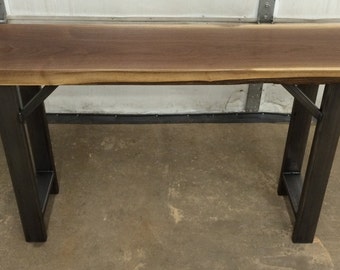 Unique live edge sofa table related items | Etsy