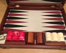 Popular items for backgammon on Etsy