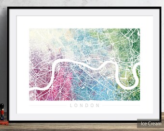 London map print | Etsy