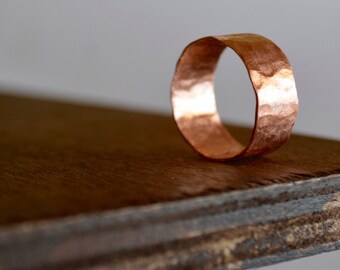 Unique women copper rings related items | Etsy