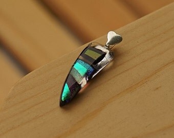 Items similar to Bullet and Acrylic shard pendant on Etsy
