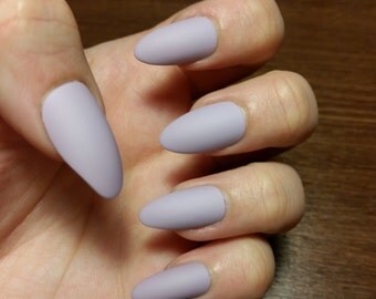 Unique matte fake nails related items | Etsy