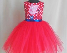 Artículos populares para peppa pig tutu en Etsy