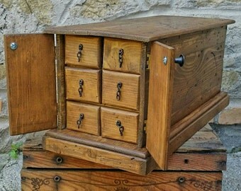 Rustic wooden box | Etsy