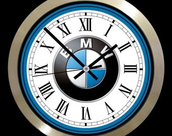 Bmw wall clock | Etsy