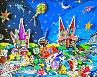 3d shadow box | Etsy