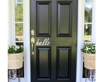 Door vinyl decal | Etsy