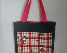 Unique mickey mouse tote related items | Etsy