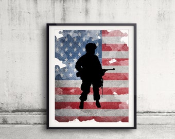 Fallen soldier | Etsy