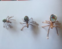 Unique wire spider related items | Etsy