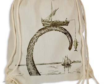 Squid backpack | Etsy