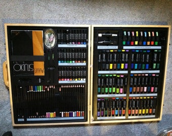 Unique watercolor paint box related items | Etsy